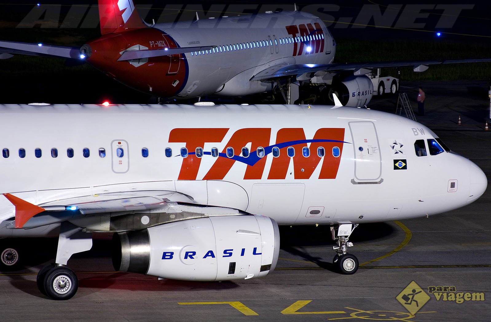 tam-airlines-airbus-a319-pr-mbw - Para Viagem