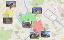 Mapa de Roma: Bairros e Pontos Turísticos - Para Viagem