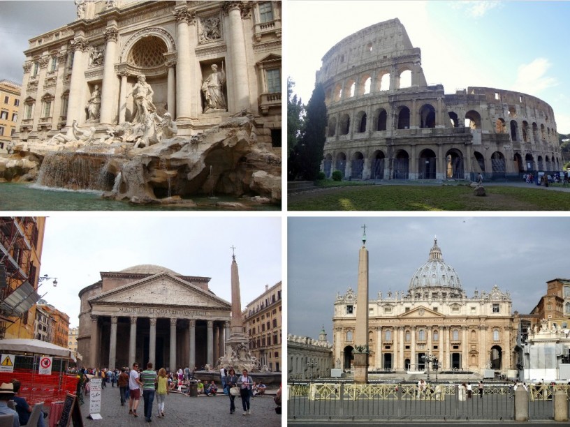 Roma: Fontana di Trevi, Coliseu, Vaticano e Pantheon - Para Viagem