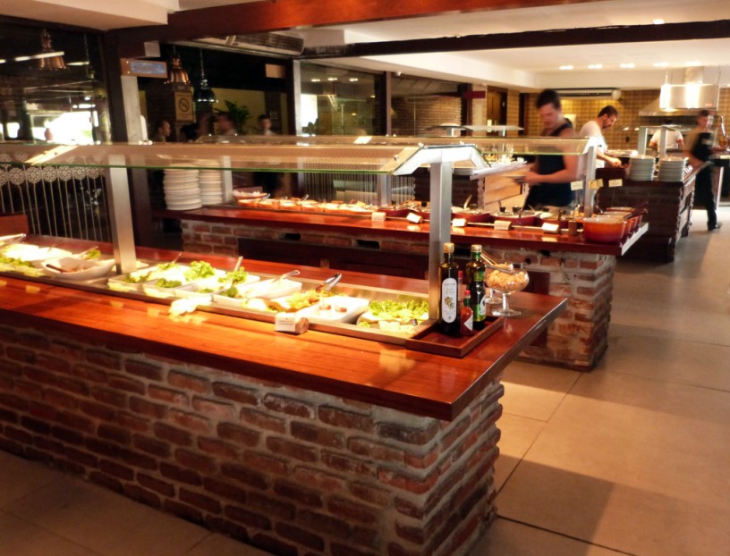 Buffet do Restaurante Tábua de Carne - Para Viagem