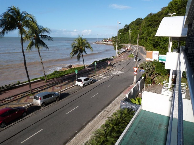 Vista da Varanda do Quarto no Blue Sunset - Para Viagem