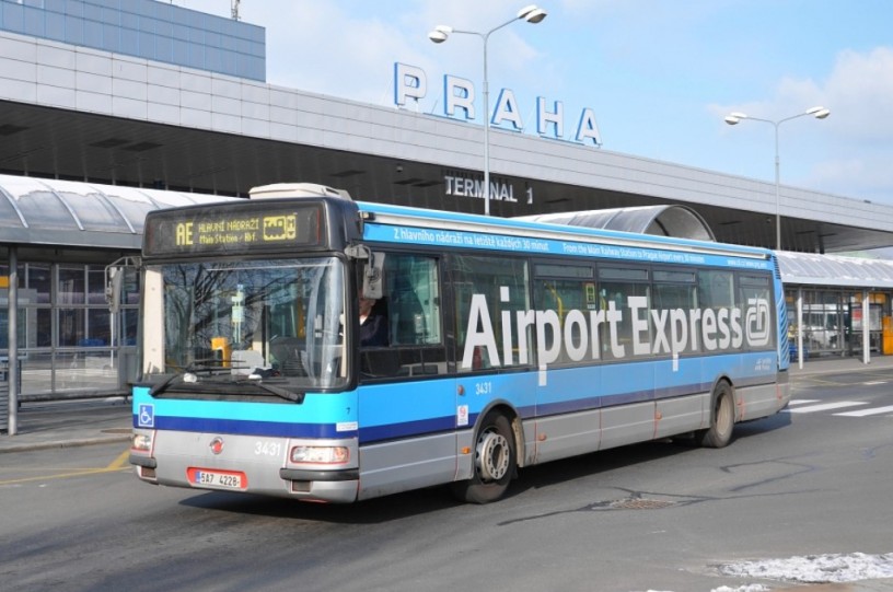 Airport Express (Bus AE) em Praga - Para Viagem
